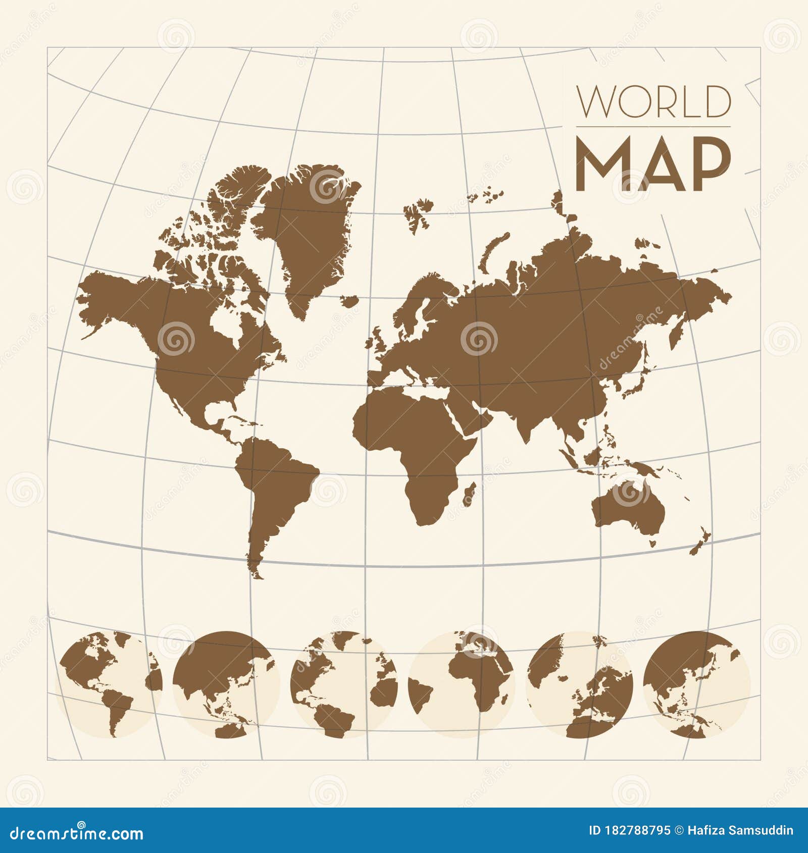 World map design stock vector. Illustration of destinations - 182788795