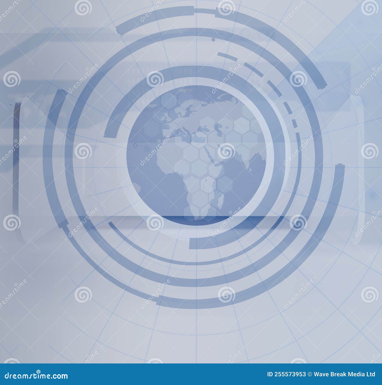 World map and dial stock illustration. Illustration of world - 255573953