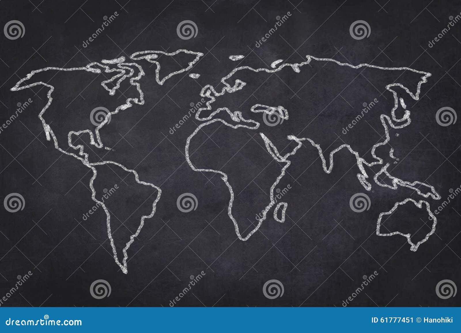 World Chalkboard Drawings Cartoon Vector | CartoonDealer.com #245210707