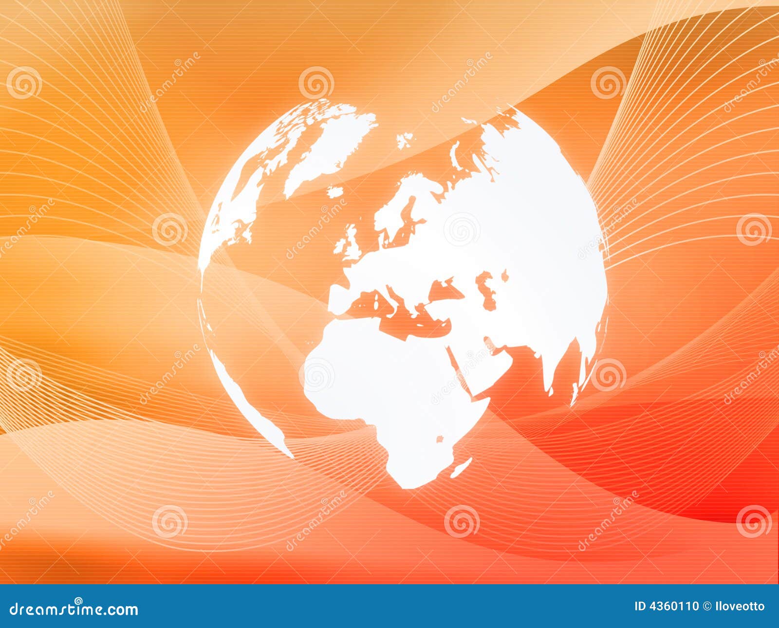 World map - Europe map stock illustration. Illustration of geography ...