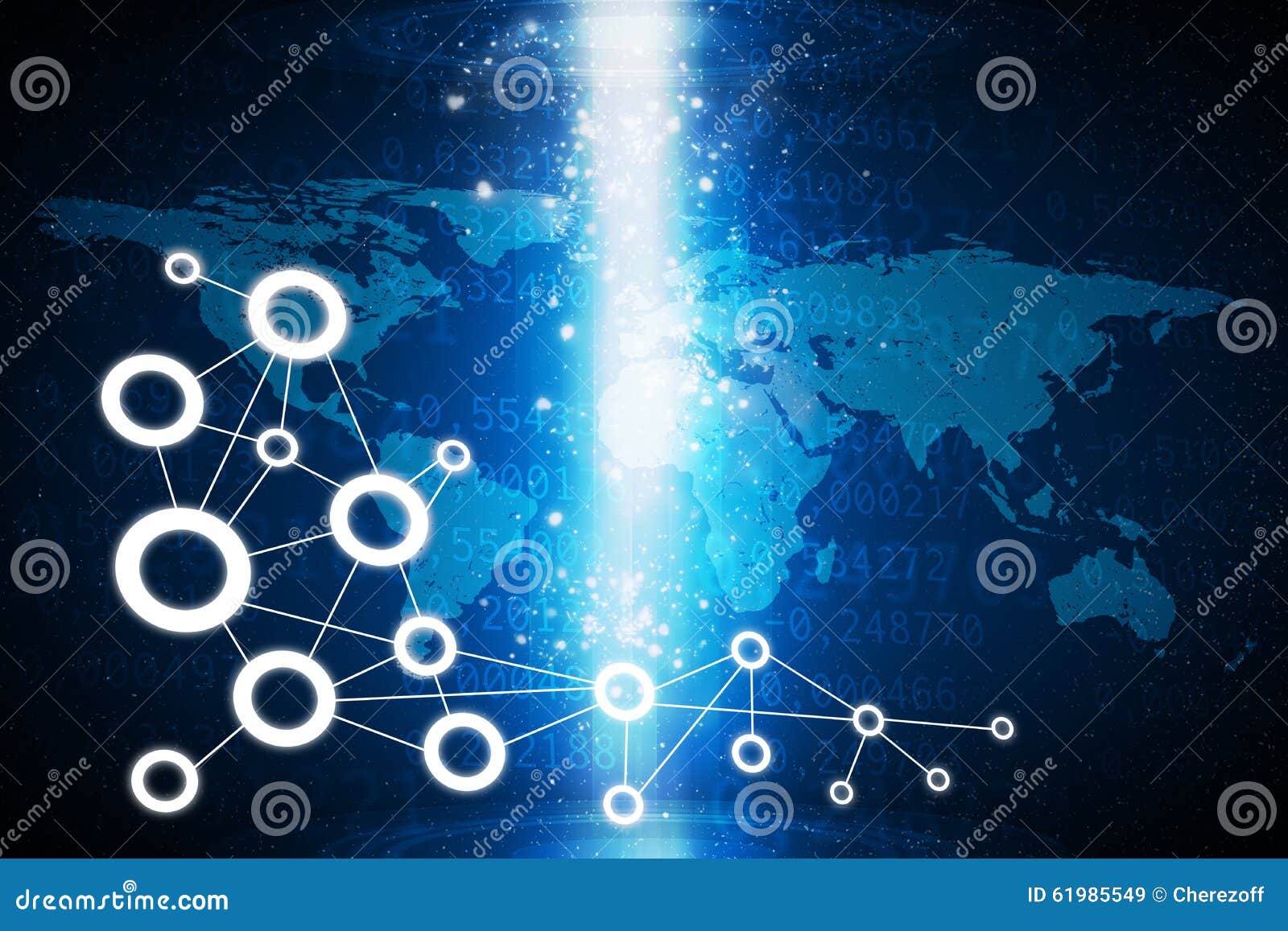 World map with flash light stock image. Image of figure - 61985549