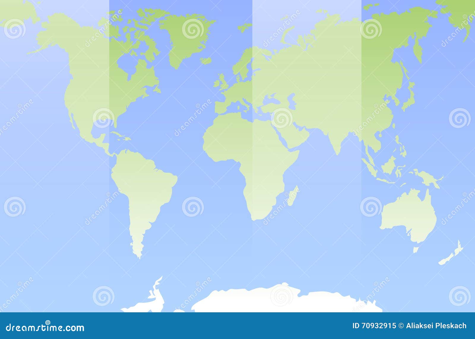 World map. Flat design stock vector. Illustration of detailed - 70932915