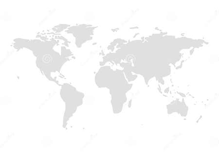 World Map Flat Icon. Vector Illustration Eps 10 Stock Illustration ...