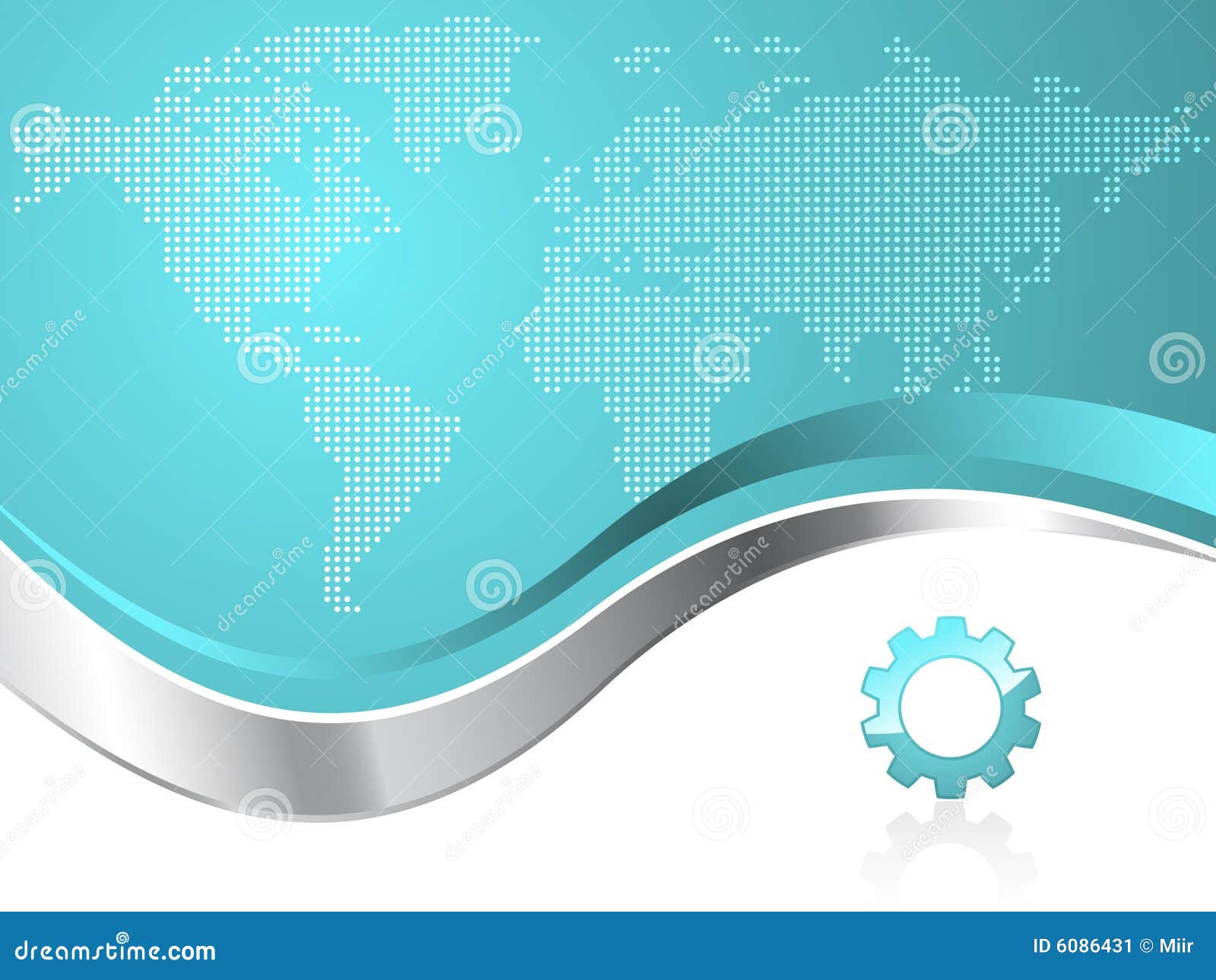 World Map Logo Design