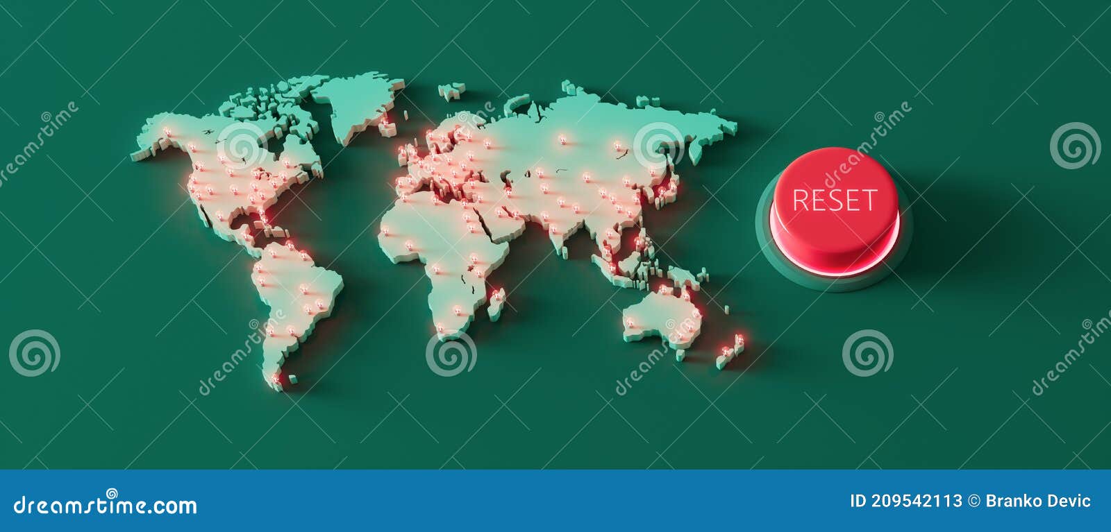 Reset The World Royalty-Free Stock Photography | CartoonDealer.com #4300073