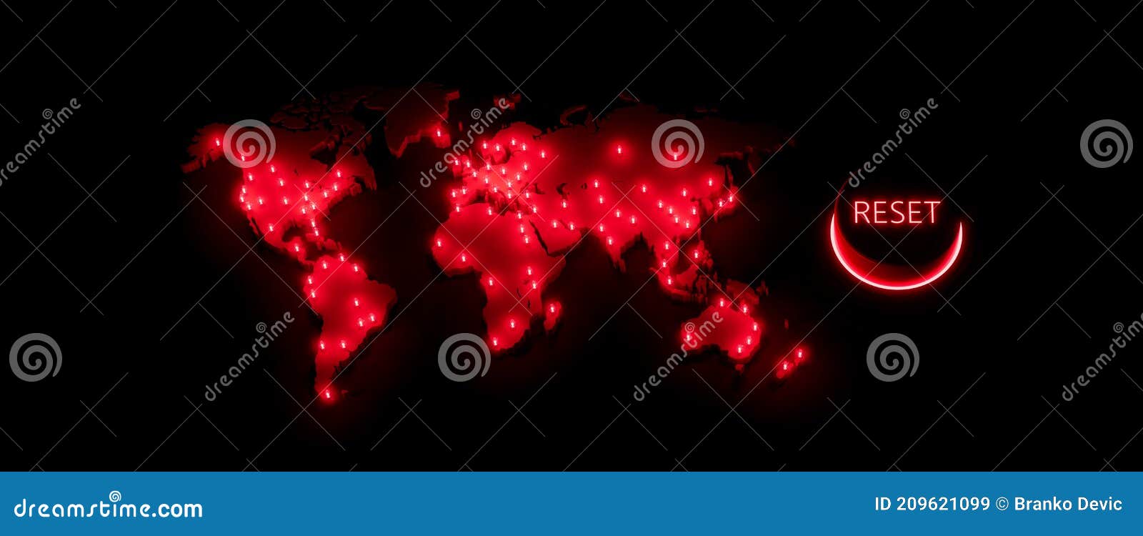 Reset The World Royalty-Free Stock Photography | CartoonDealer.com #4300073