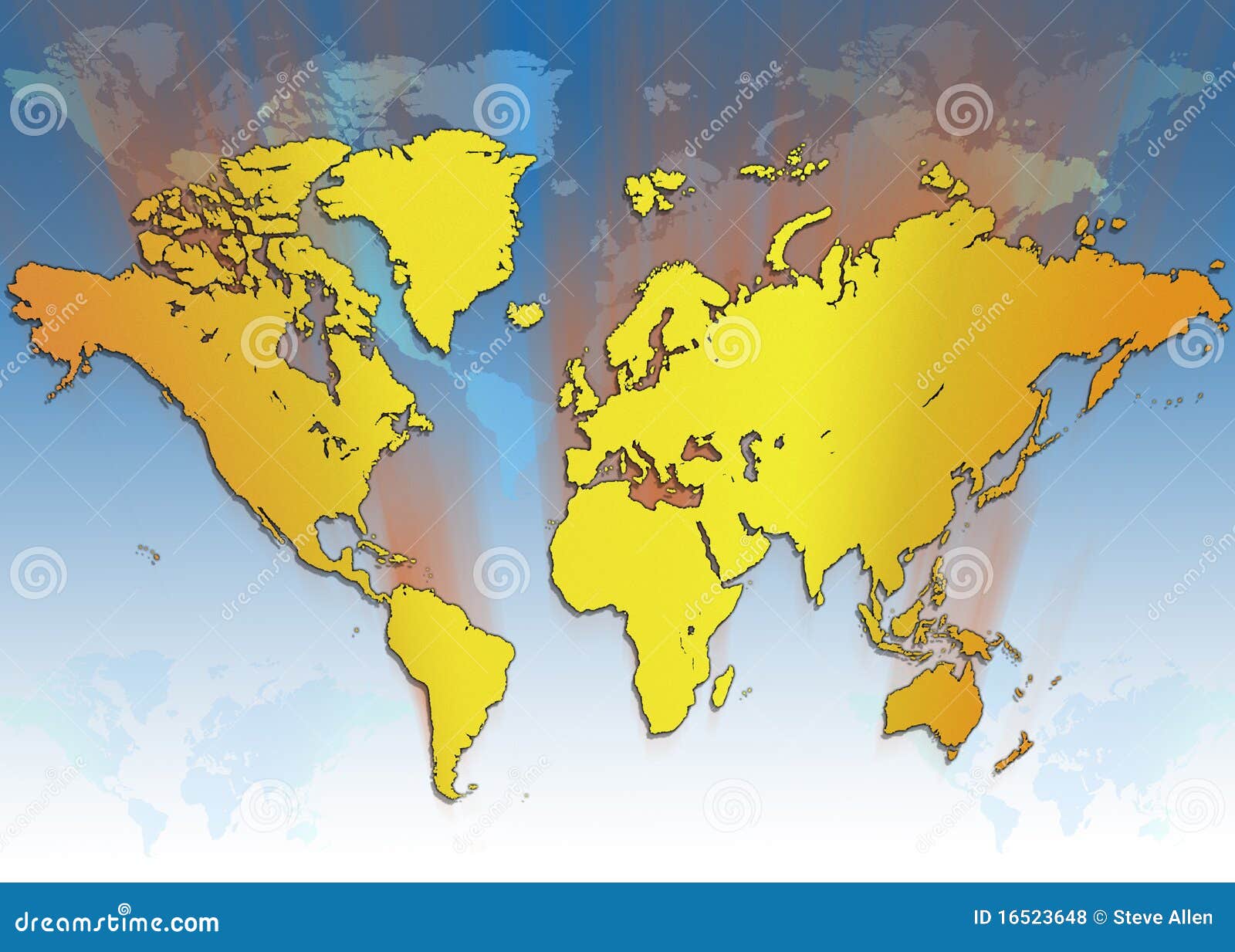 World Map - Global Travel stock illustration. Illustration of chart ...