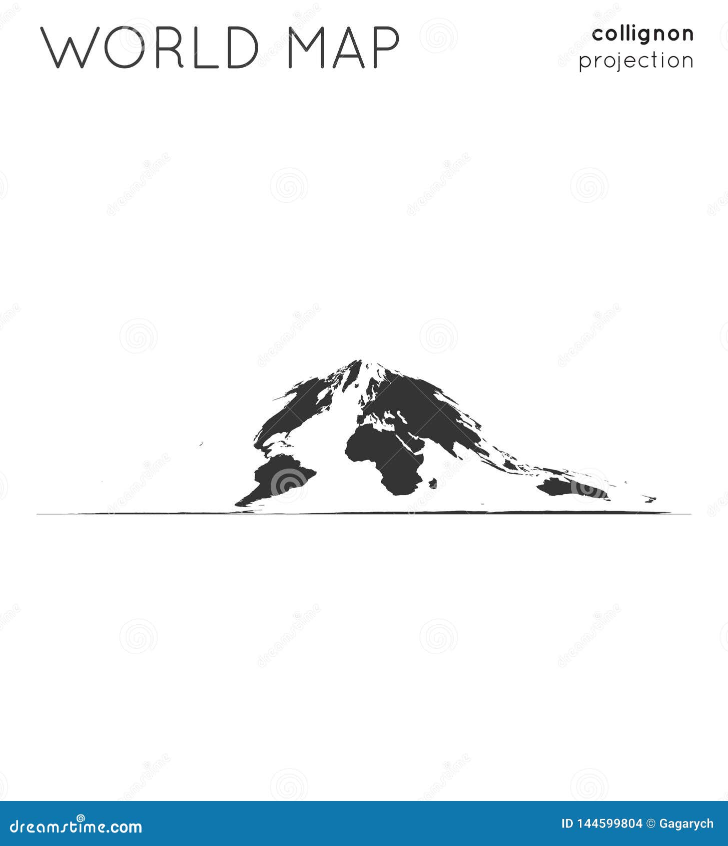 World map. stock vector. Illustration of infograph, concept - 144599804