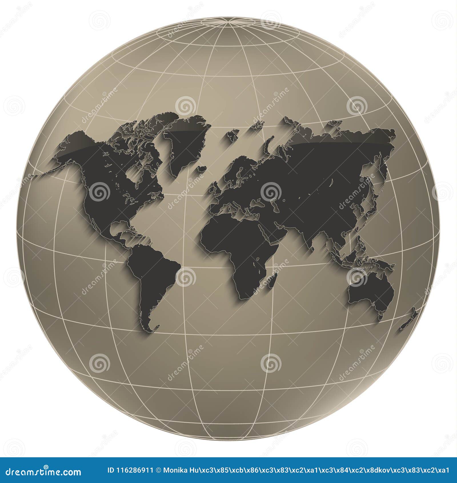 World Map Globe Light Globus Brown Stock Vector - Illustration of ... World Map Globe Light Globus Brown Stock Vector - Illustration of ...