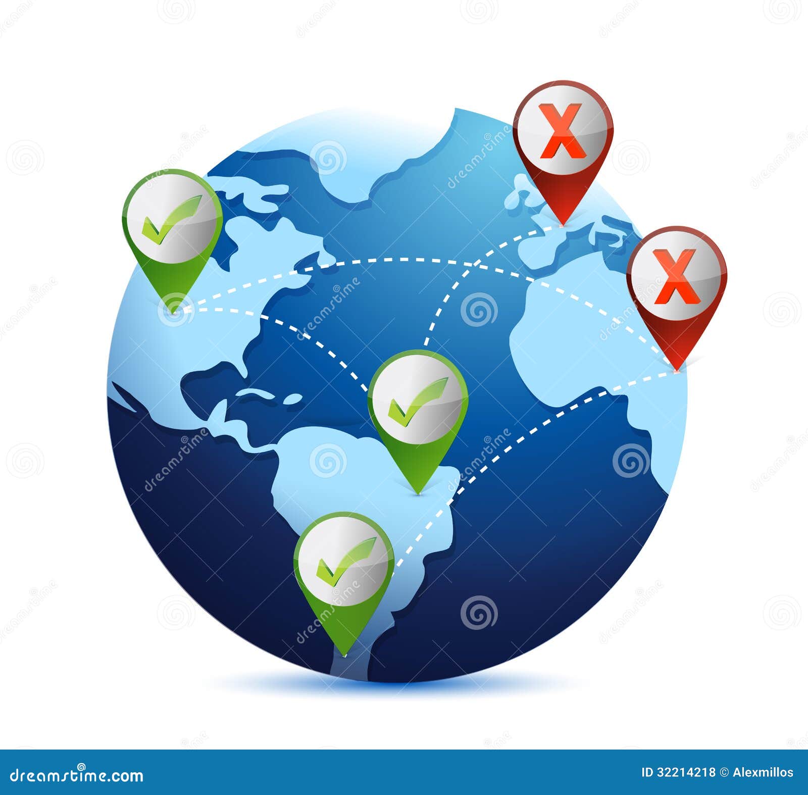 World Map. Globe. Earth. Planet Stock Illustration - Illustration of ...