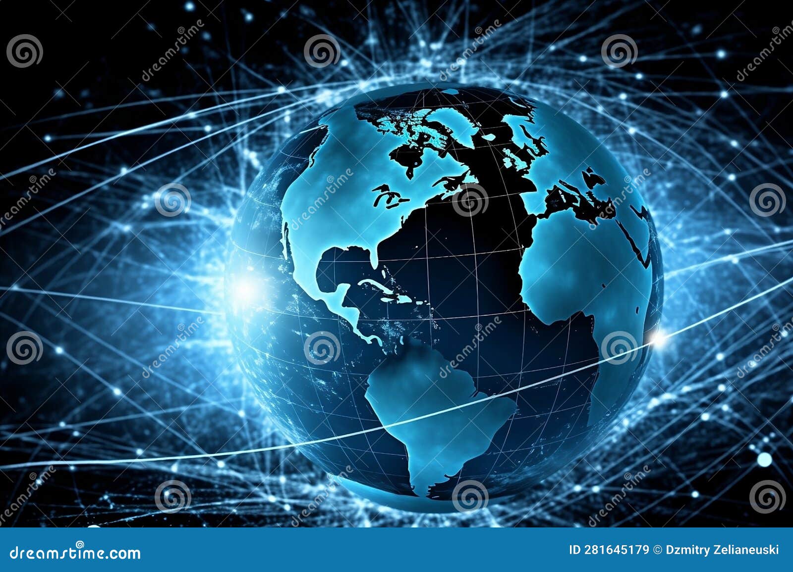 World Map and Globe. Generative AI. Stock Illustration - Illustration ...
