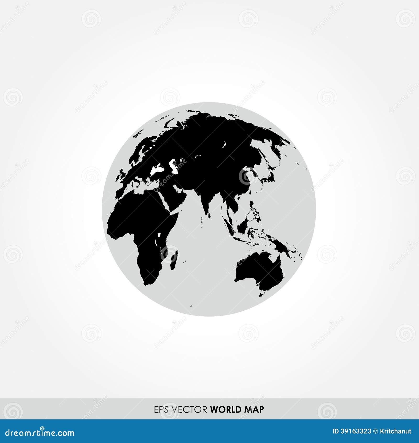 World map on globe icon stock illustration. Illustration of ball - 39163323