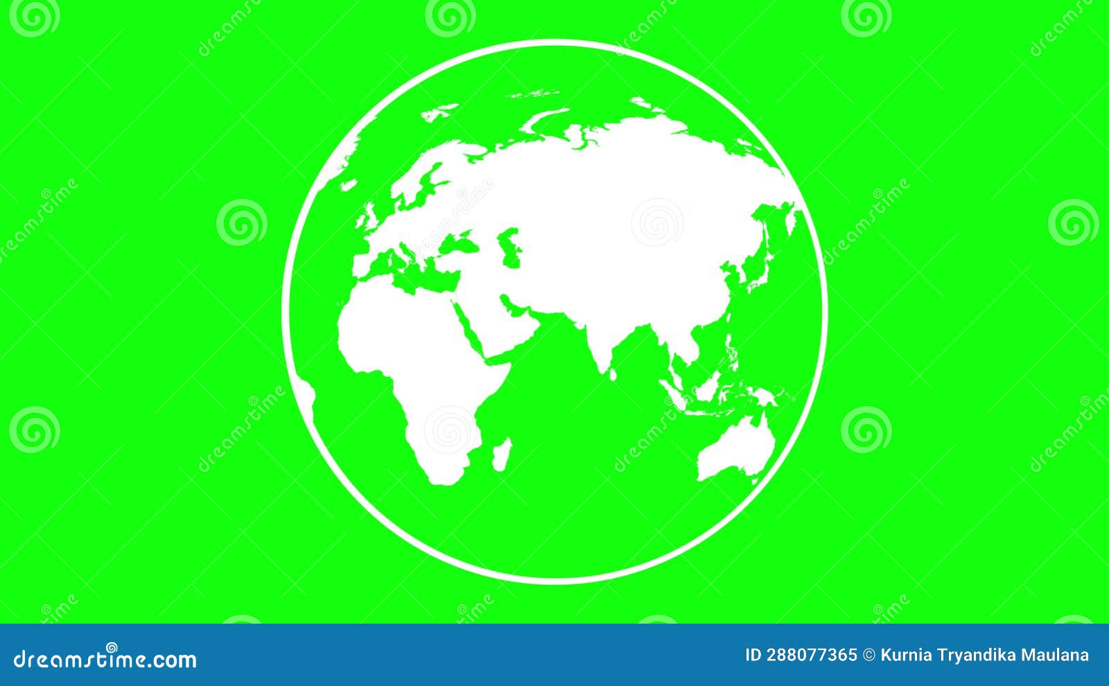 World Map Globe Shaped World Globe Alpha Greenscreen Editing Animation ...