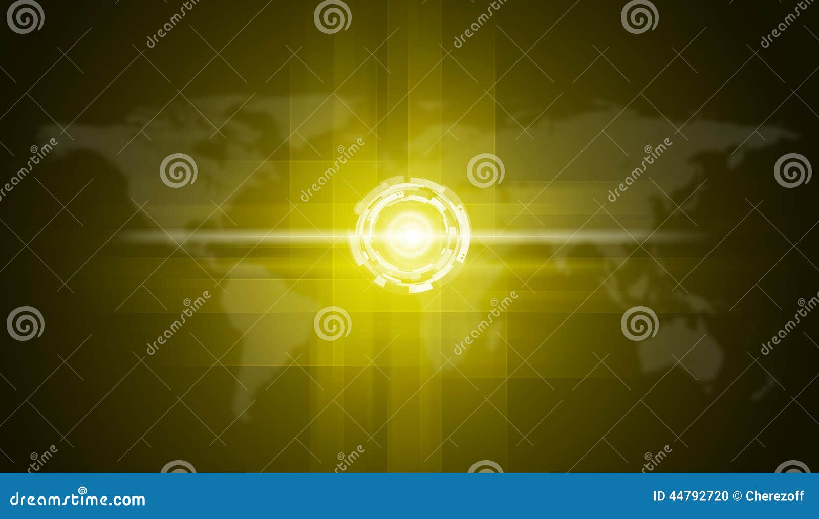 World map and glow circles stock photo. Image of background - 44792720