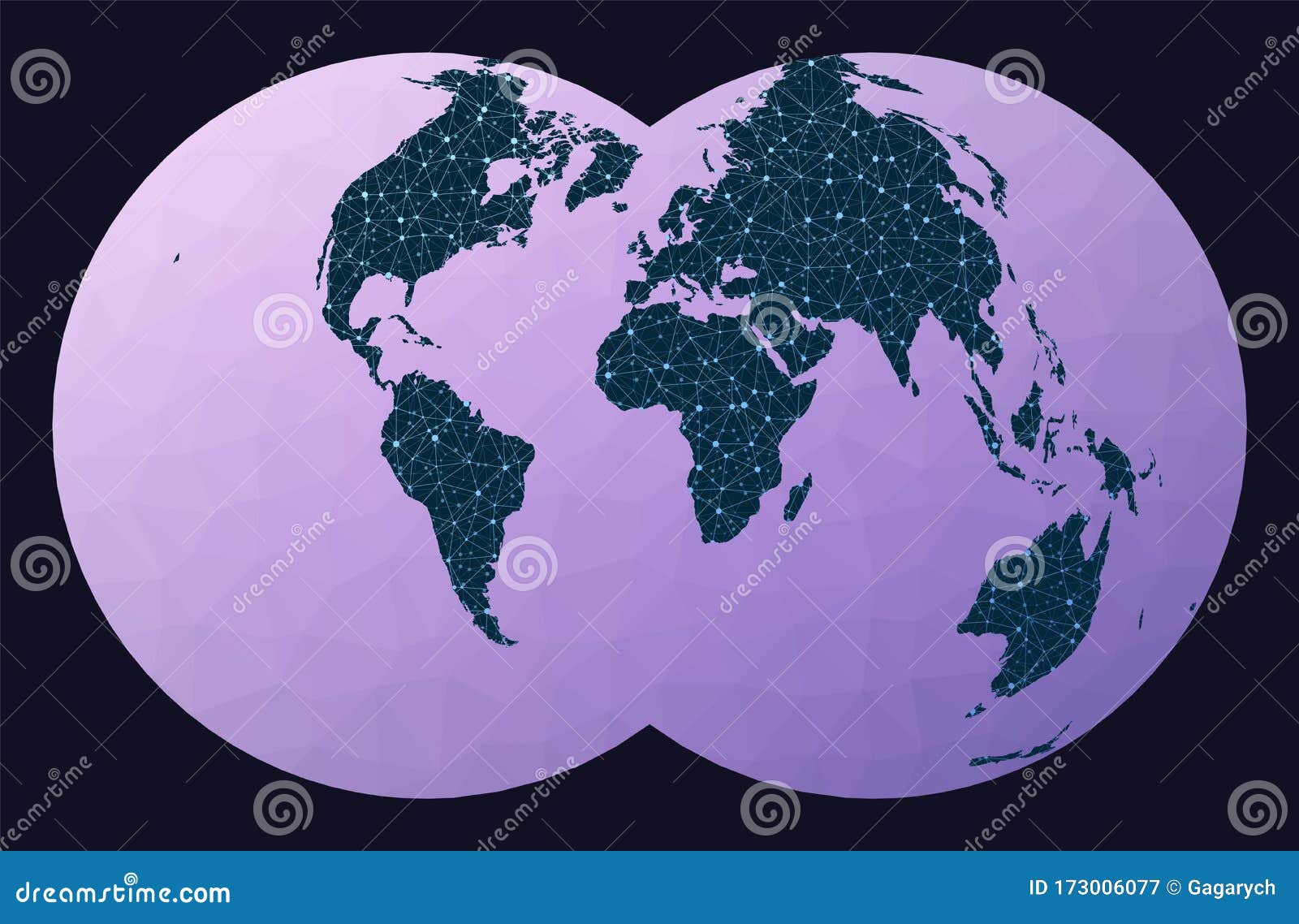 World map graph. stock vector. Illustration of print - 173006077