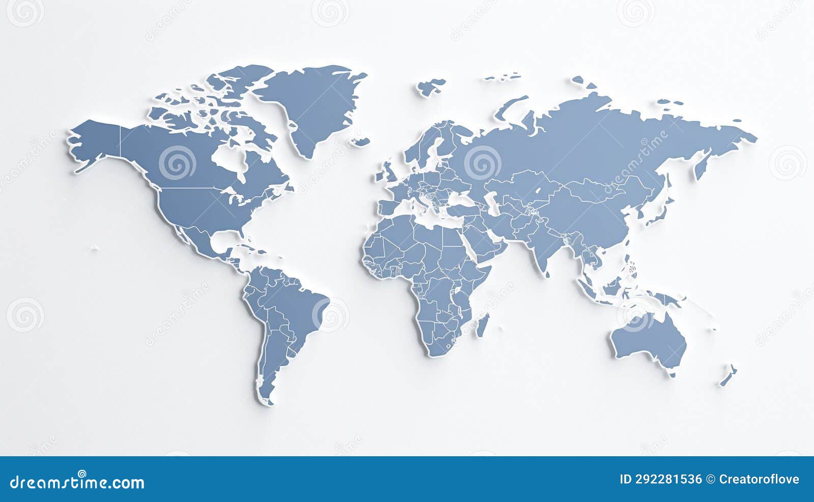 OAE Map Is Highlighted In Blue On The World Map Stock Photography ...