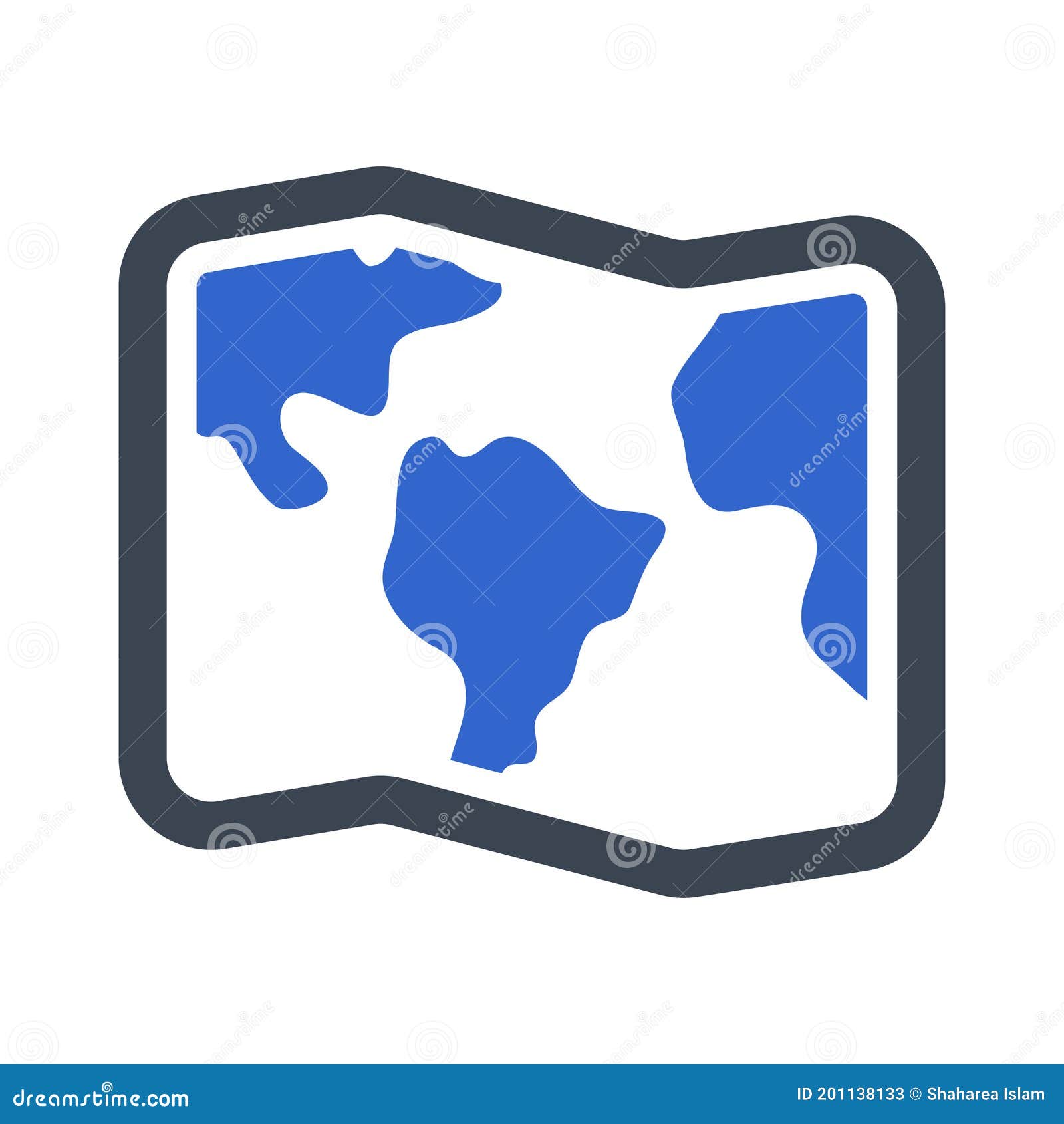 World map icon stock vector. Illustration of worldwide - 201138133