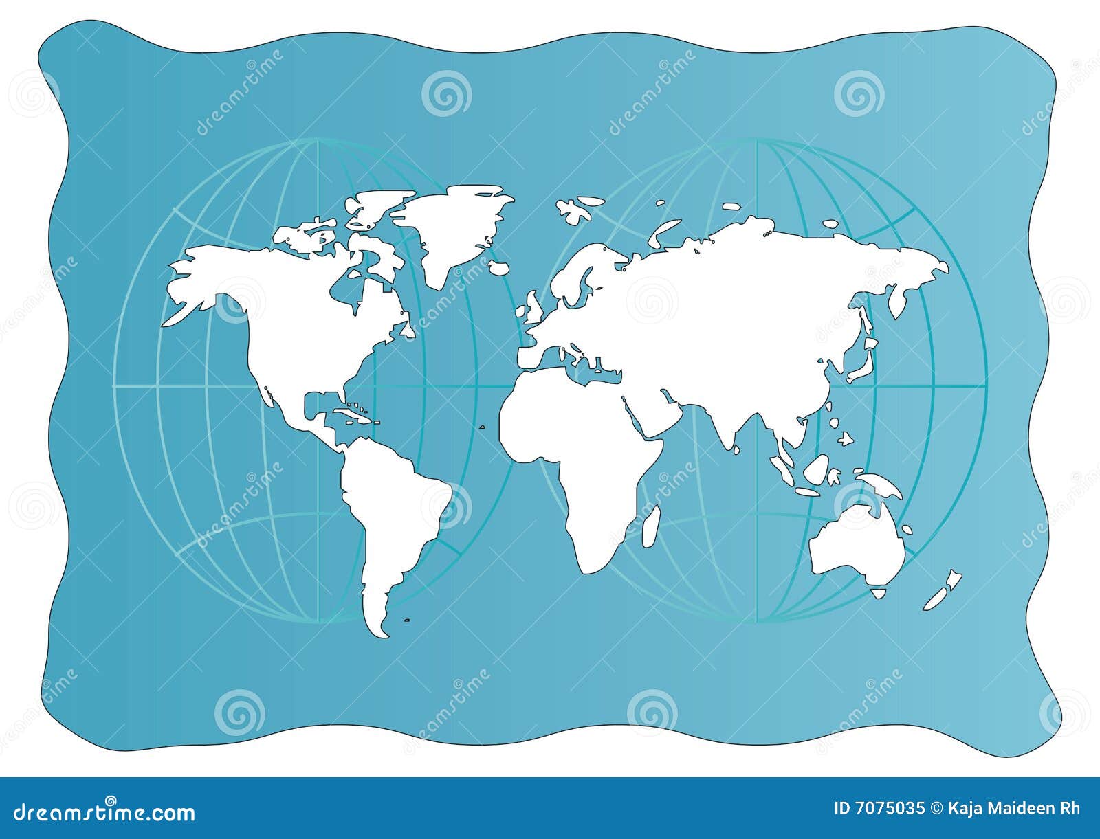 World map illustration stock illustration. Illustration of concept ...