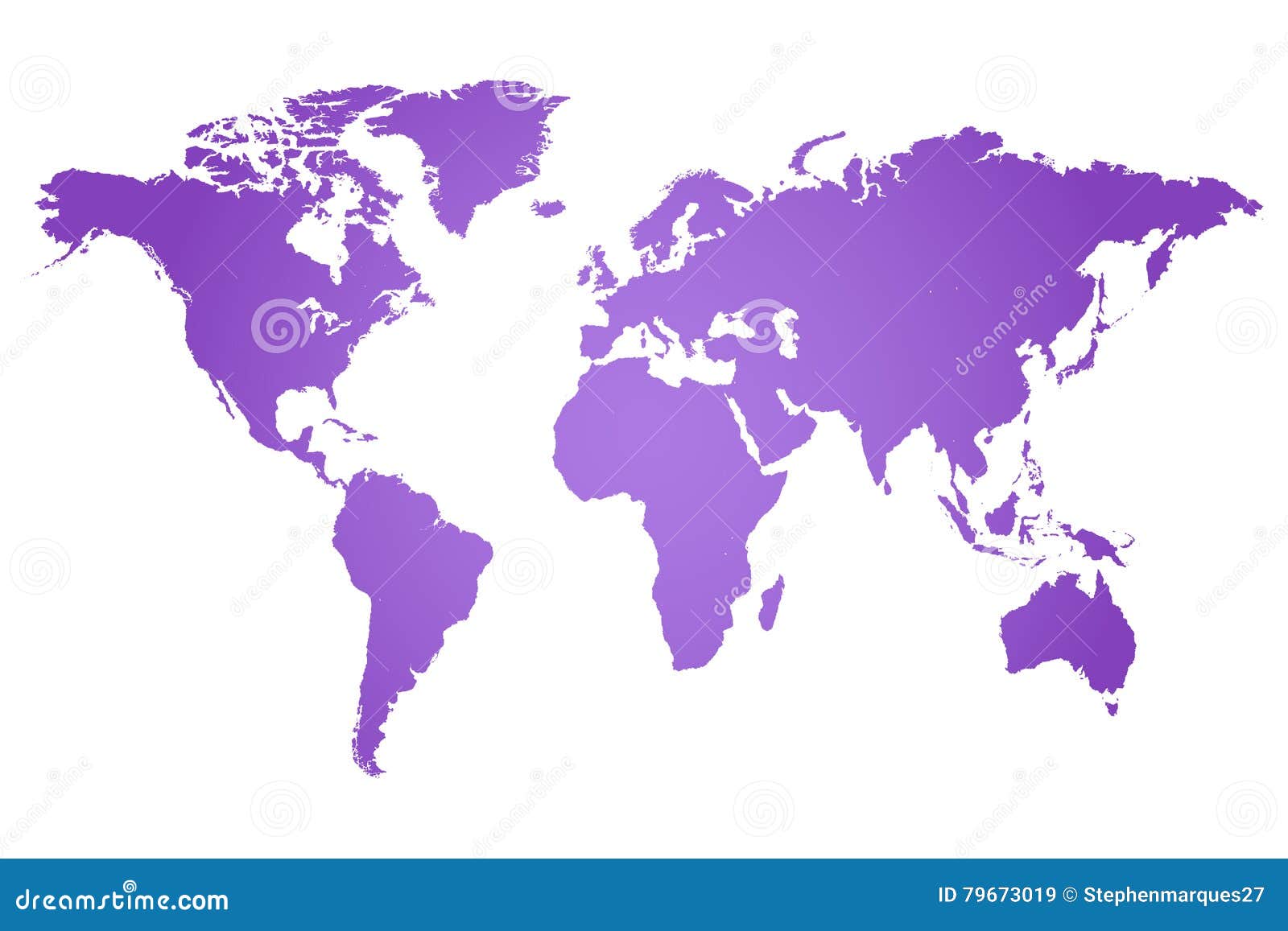 World Map Illustration stock illustration. Illustration of ocean - 79673019