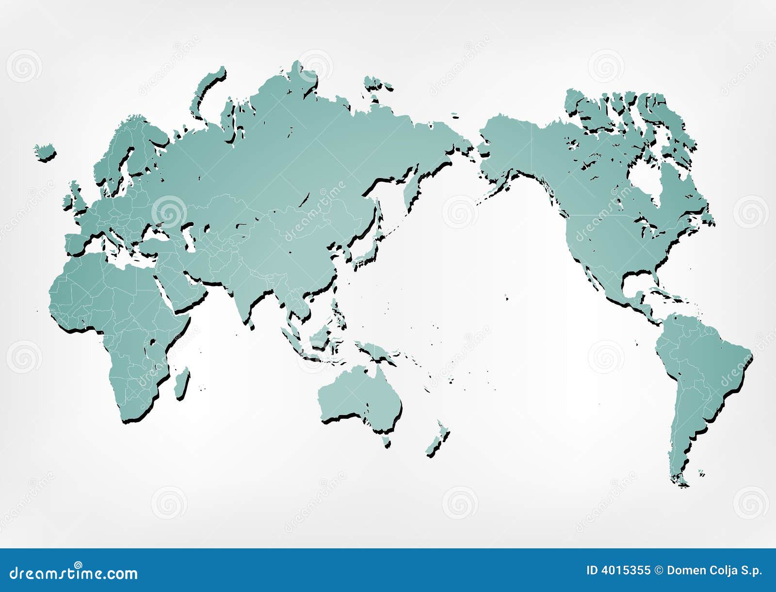 World Map Illustration Shadows Stock Illustrations – 710 World Map ...