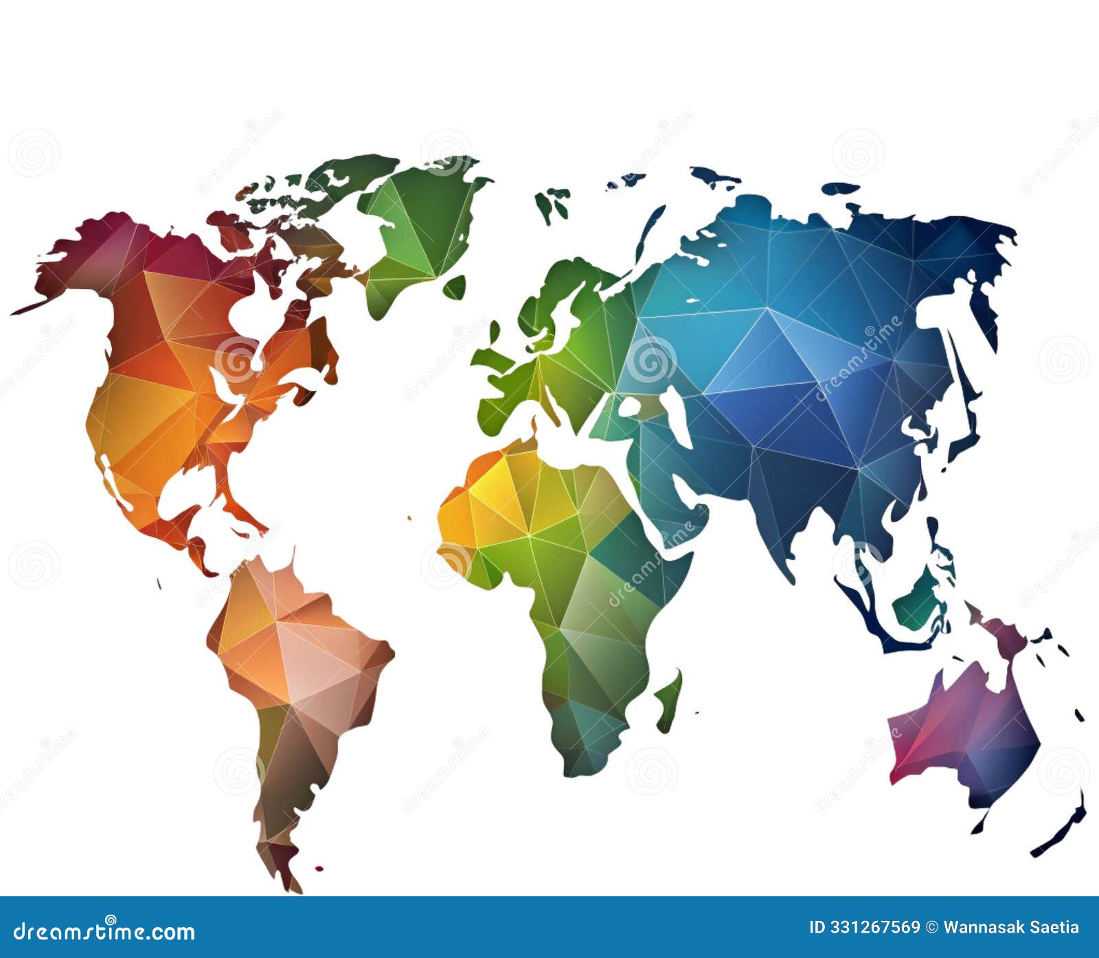 Geography Earthmap Digital Global World Map Art Small Ball Red Tone ...