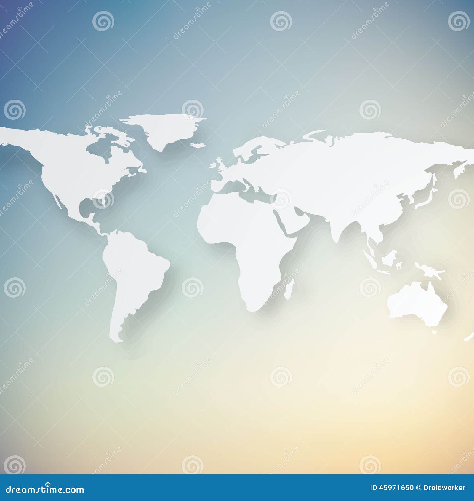 World Map Illustration stock vector. Illustration of international ...
