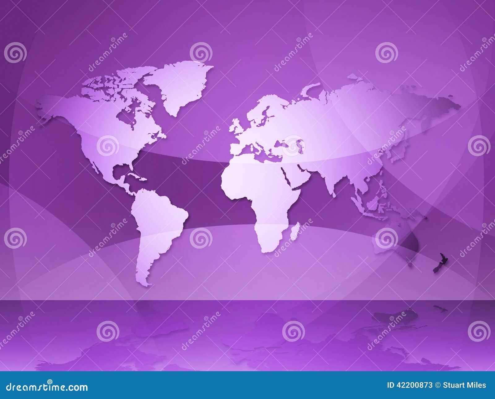 World Map Indicates Globalization Continents and Backgrounds Stock ...