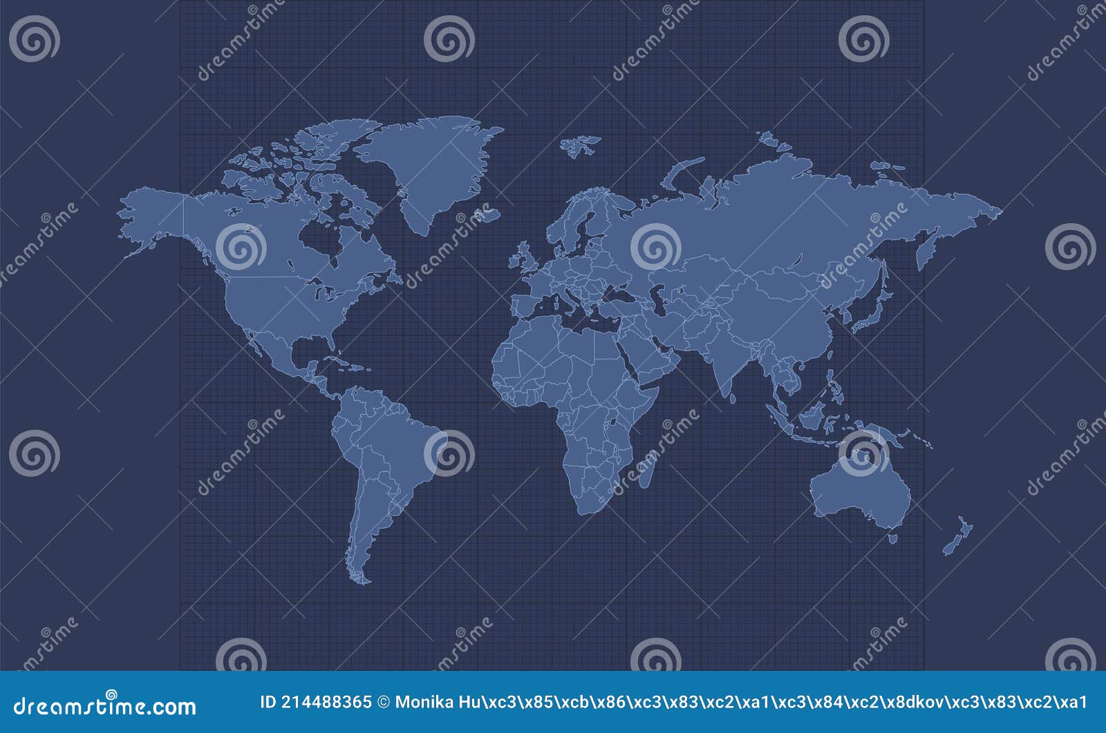 Infographics With Blue Overlapping Bars Vector Illustration ...