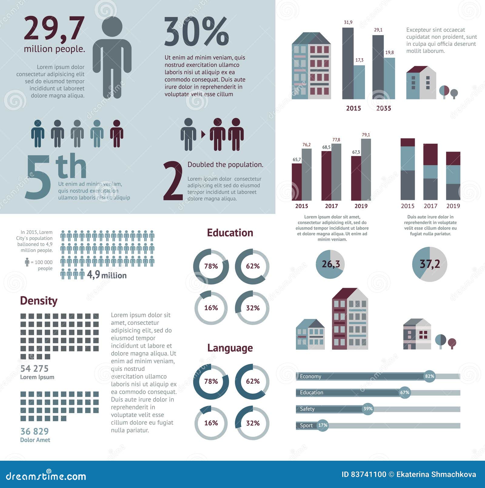 World map infographic. stock vector. Illustration of design - 83741100