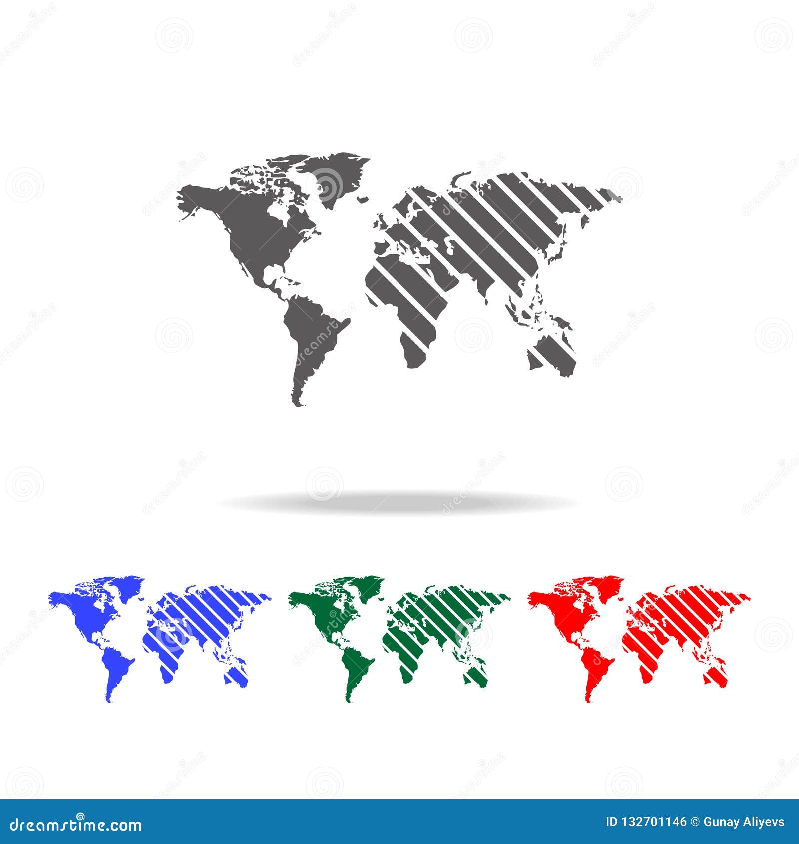 World Map Infographics Icon. Elements of World Statistics Icons ...