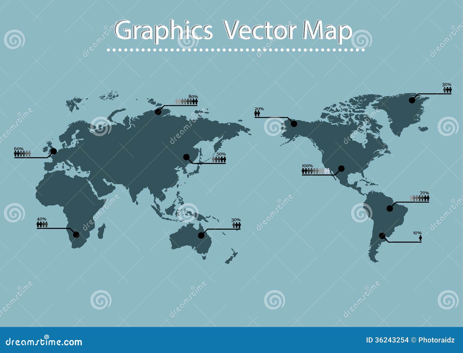 World Map Vector Illustration | CartoonDealer.com #36243254