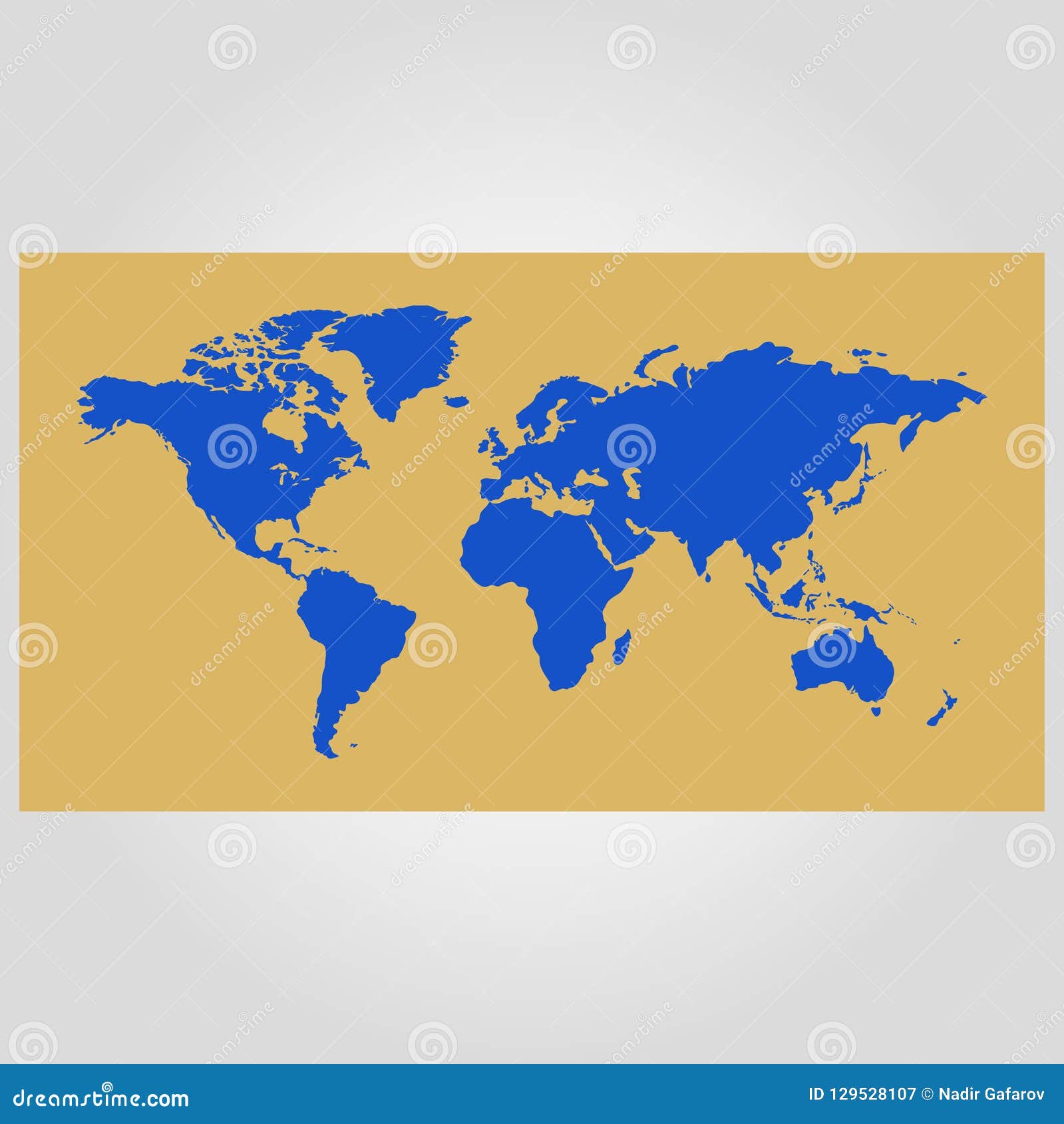 World Map Isolated Flat Vector Stock Illustration - Illustration of ... World Map Isolated Flat Vector Stock Illustration - Illustration of ...