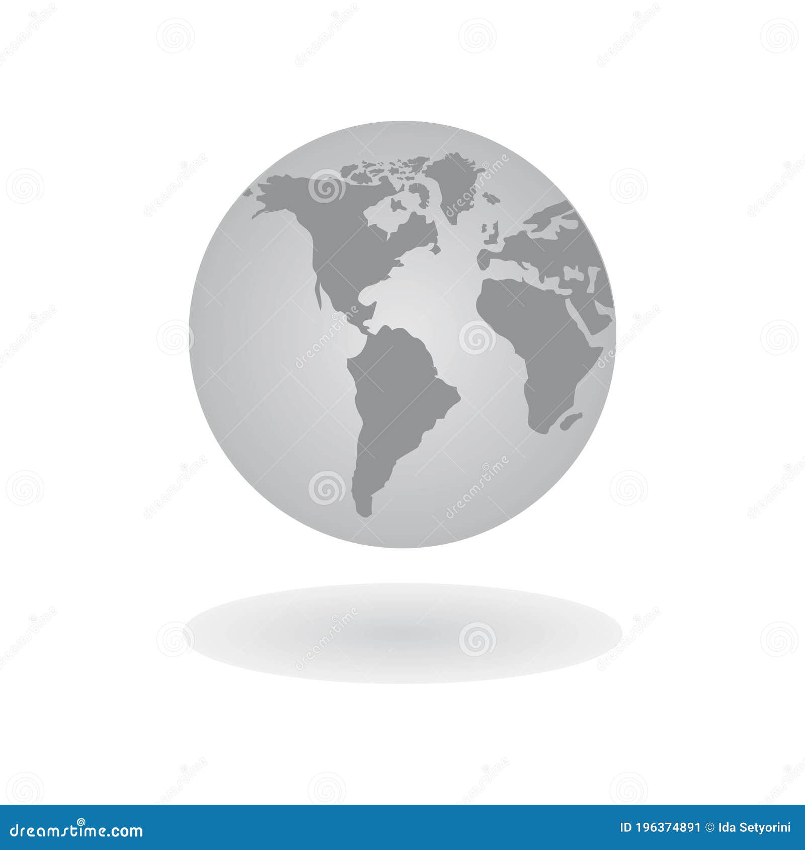 World map logo stock vector. Illustration of globe, pictogram - 196374891