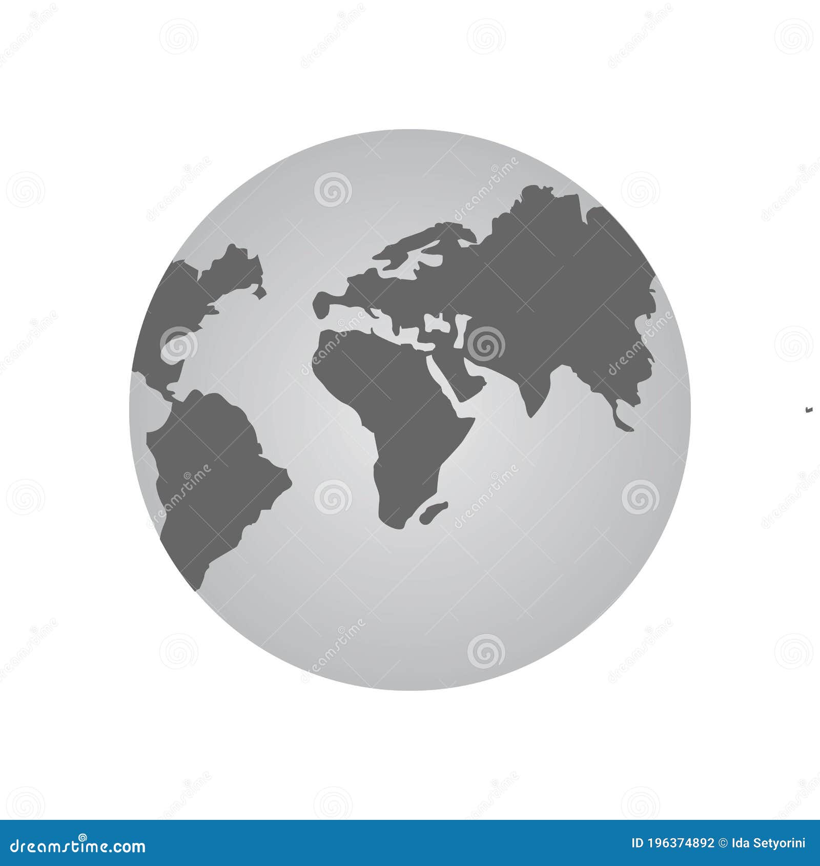 World map logo stock vector. Illustration of simple - 196374892