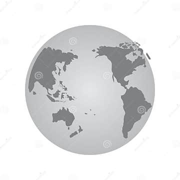 World map logo stock vector. Illustration of icon, earth - 196374895