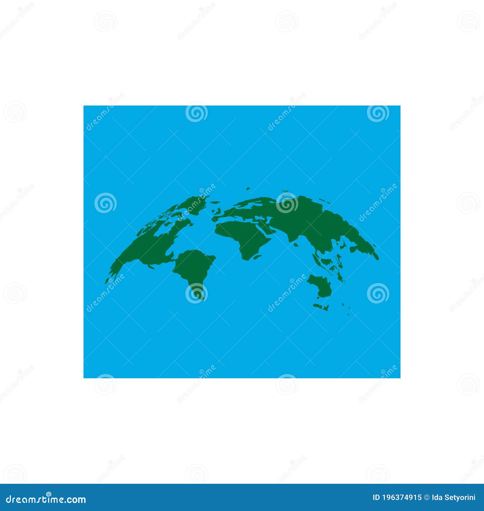 World map logo stock vector. Illustration of cartography - 196374915
