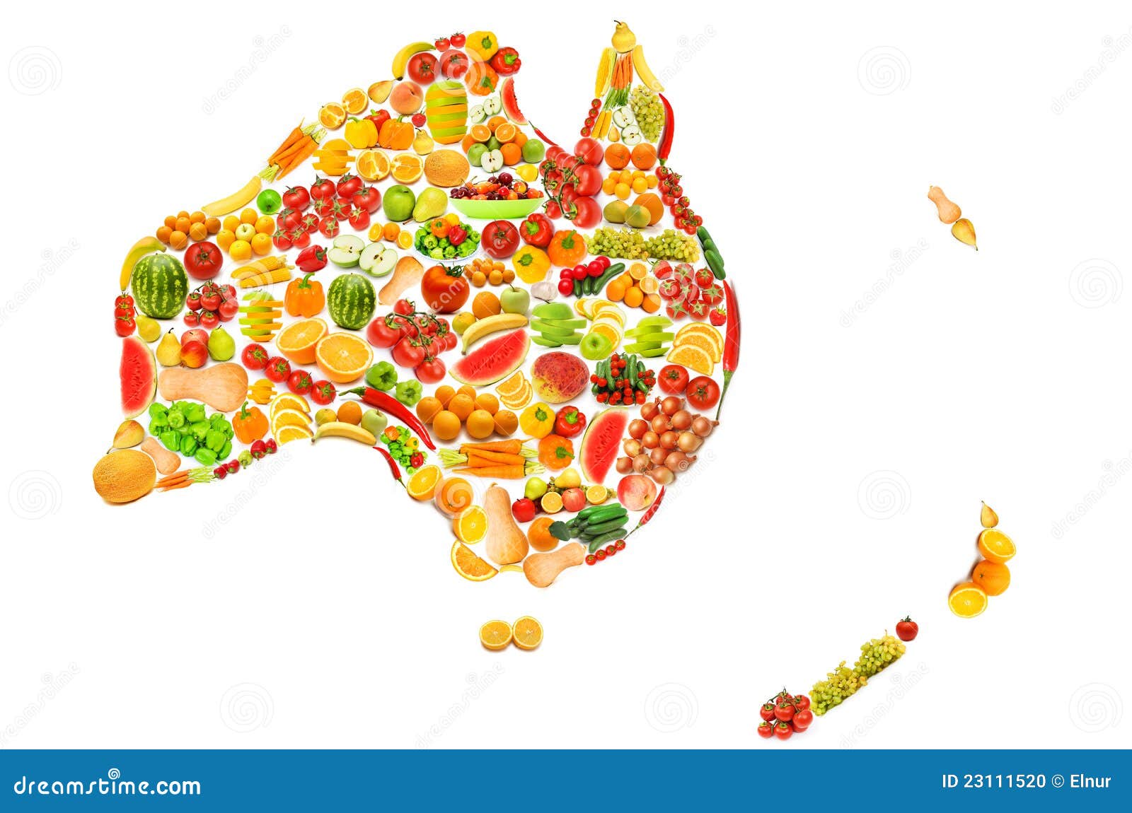 World Map Made of Fruits and Vegetables Stock Photo - Image of banana ...