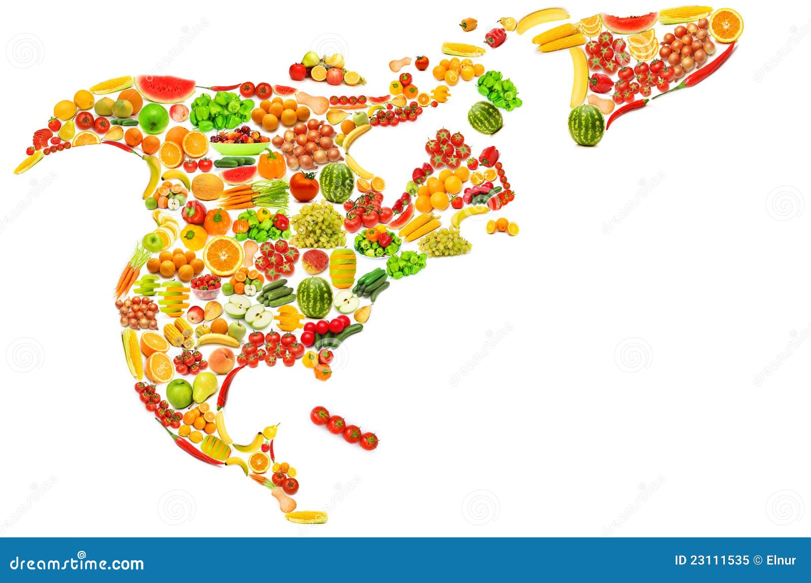 World Map Made of Fruits and Vegetables Stock Image - Image of grapes ...