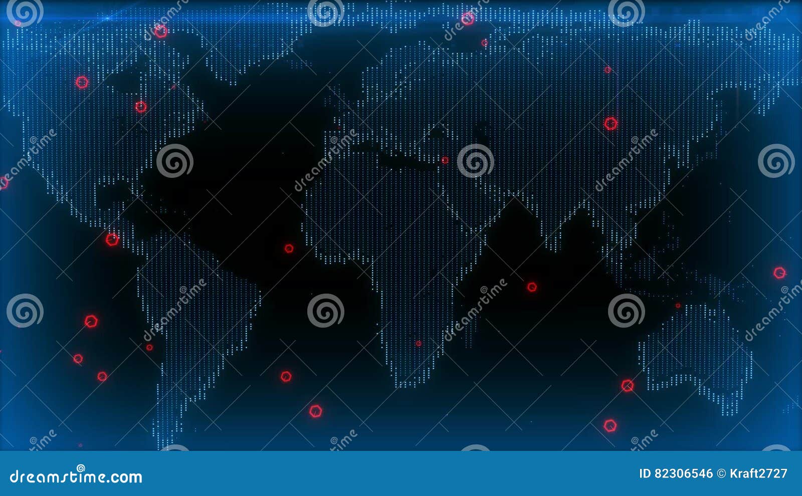 World map stock footage. Video of loopable, europe, communications ...