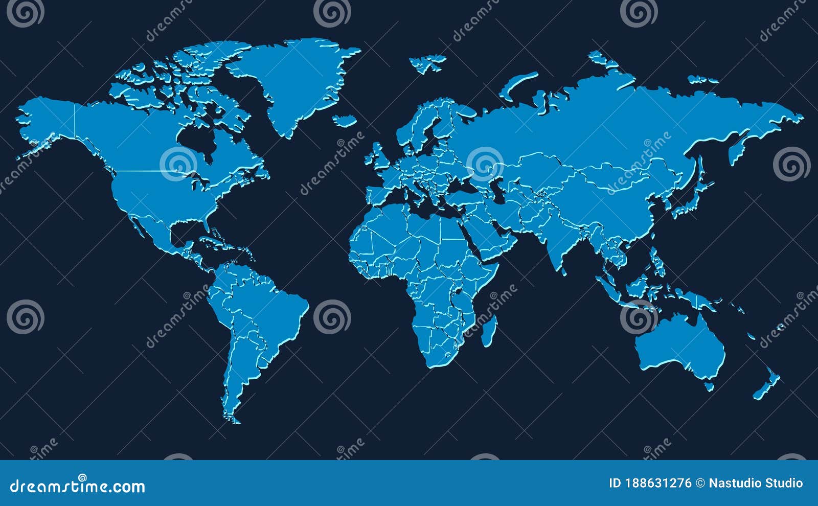 World Map Modern Abstract.Globe Map.Generalized World Map Stock Vector ...