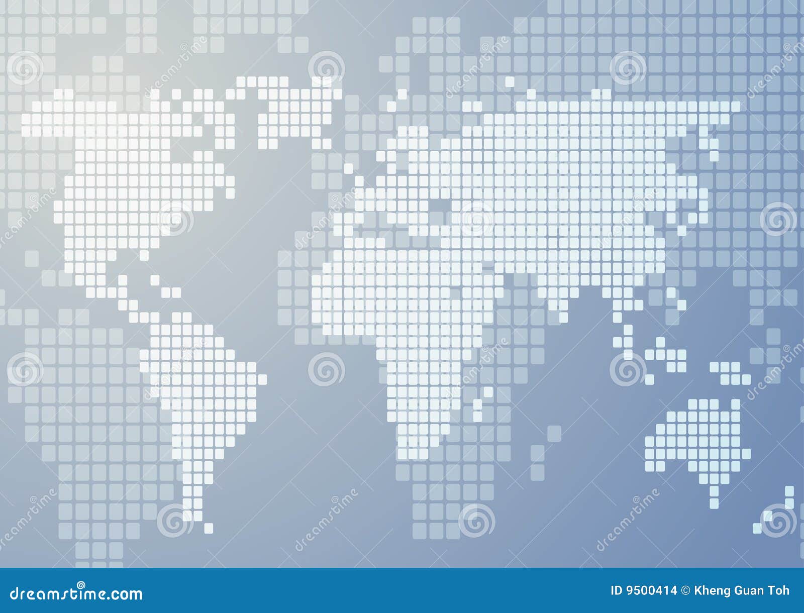 World map mosaic stock illustration. Illustration of cool - 9500414