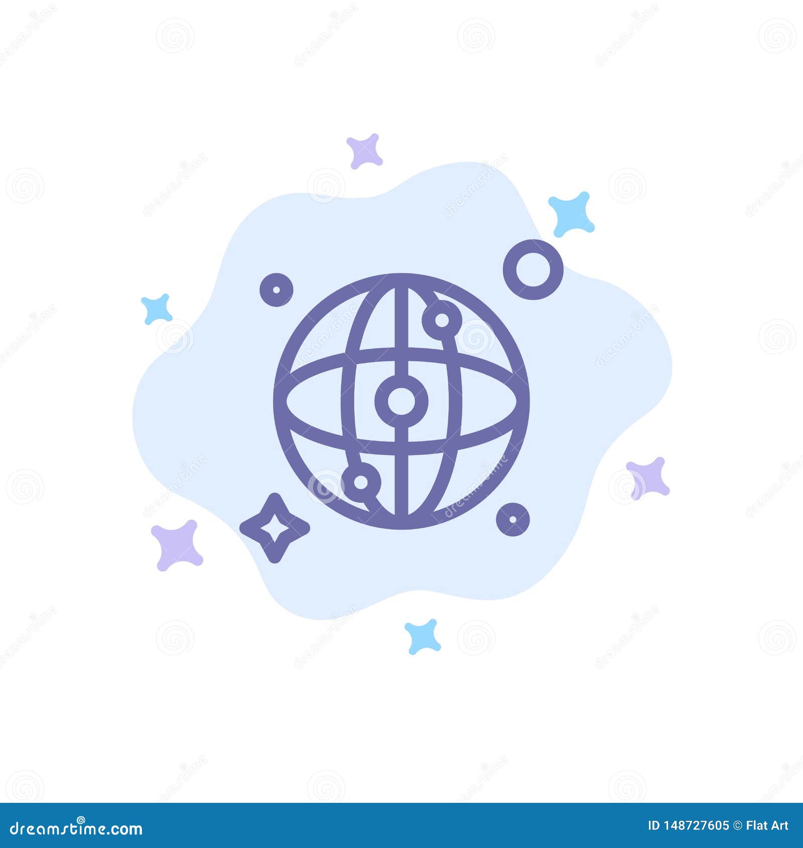World, Map, Network Blue Icon on Abstract Cloud Background Stock Vector ... World, Map, Network Blue Icon on Abstract Cloud Background Stock Vector ...