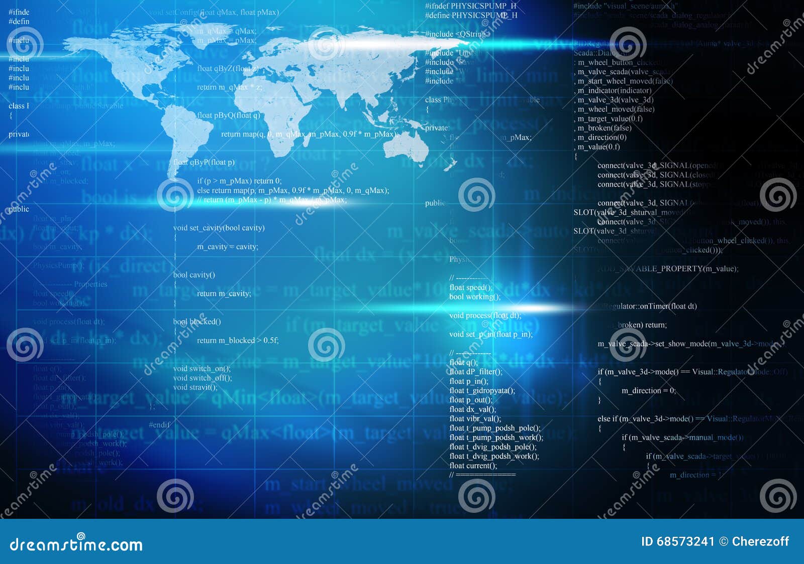 World map with numbers stock illustration. Illustration of modern ...