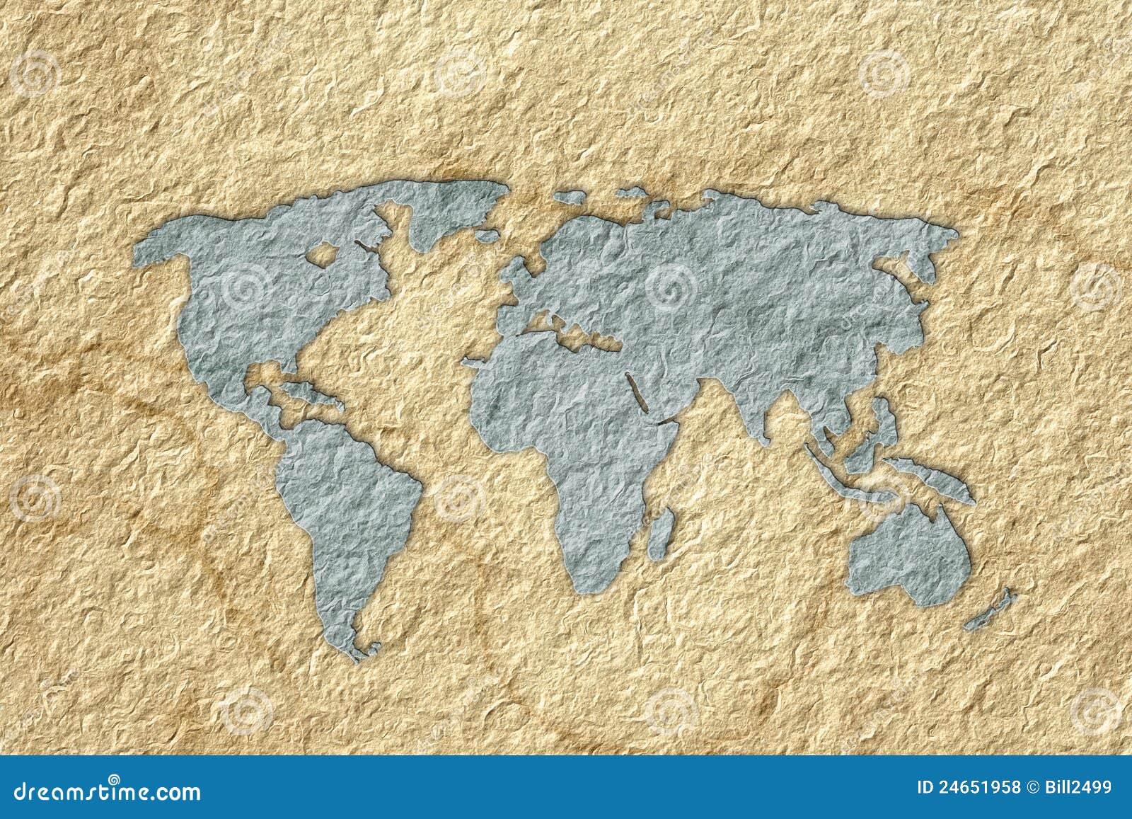 World map paper stock photo. Image of office, graphic - 24651958