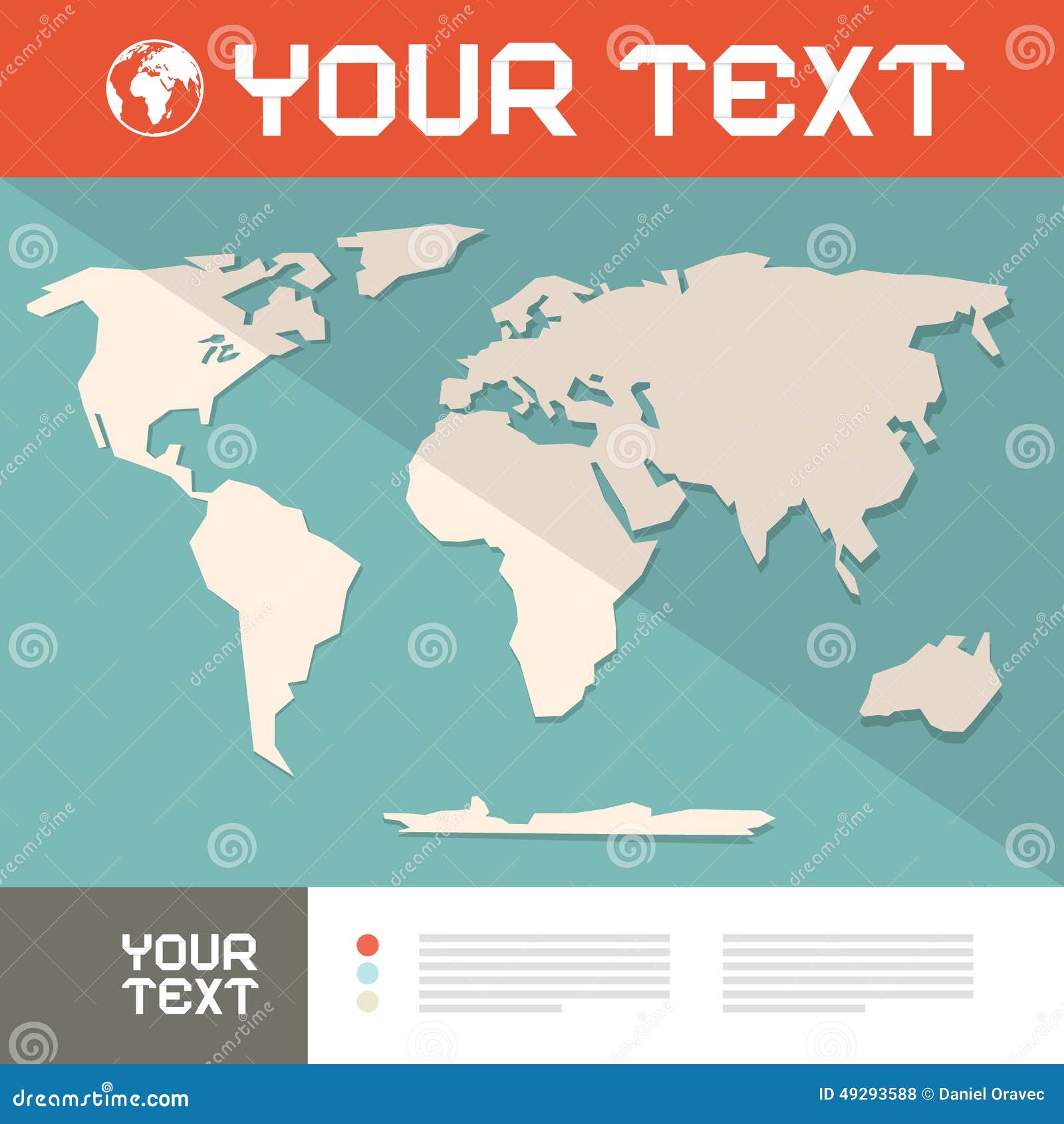 World Map Paper Cut Vector stock vector. Illustration of infographics ...