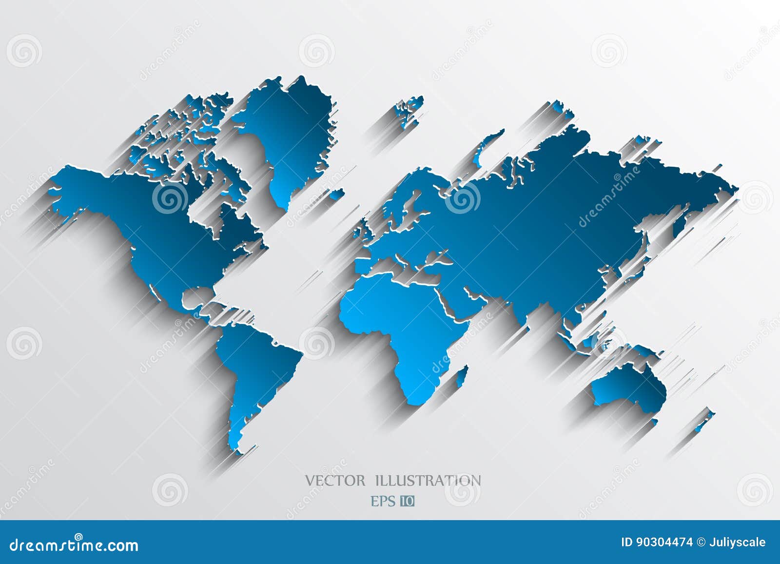 World map paper. stock vector. Illustration of background - 90304474