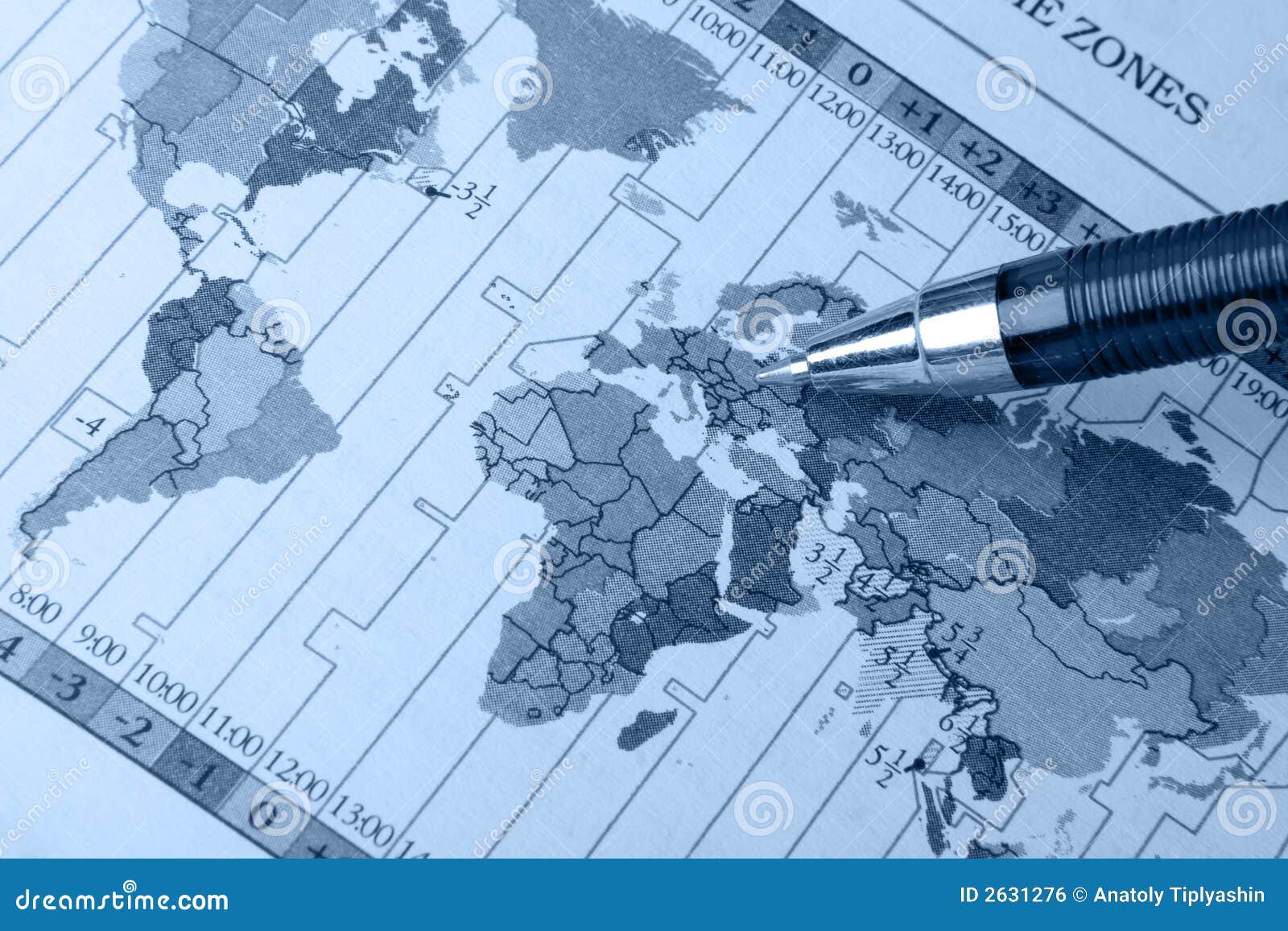 World map and pen stock photo. Image of fashioned, plan - 2631276