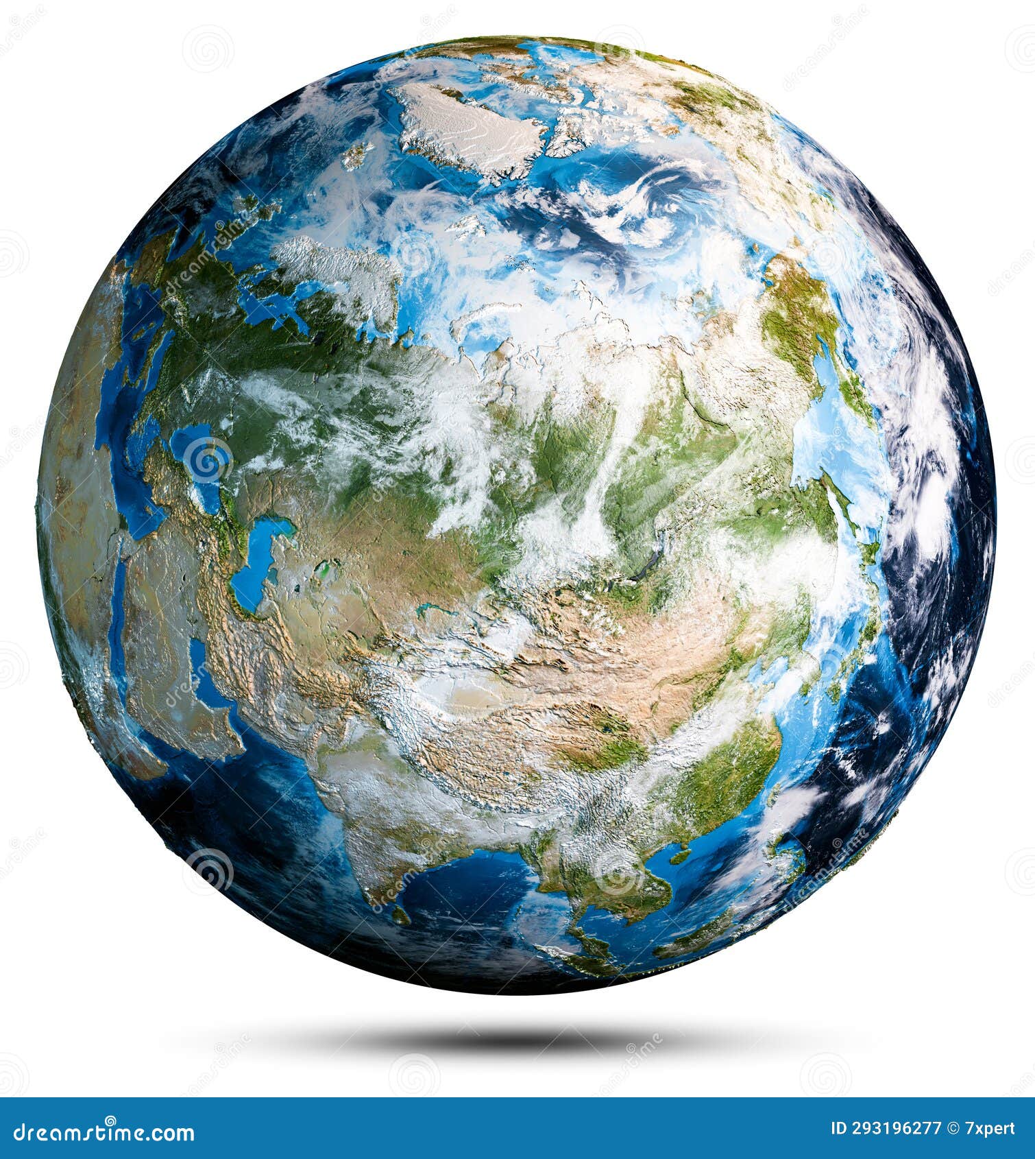 World map planet Earth stock illustration. Illustration of globe ...