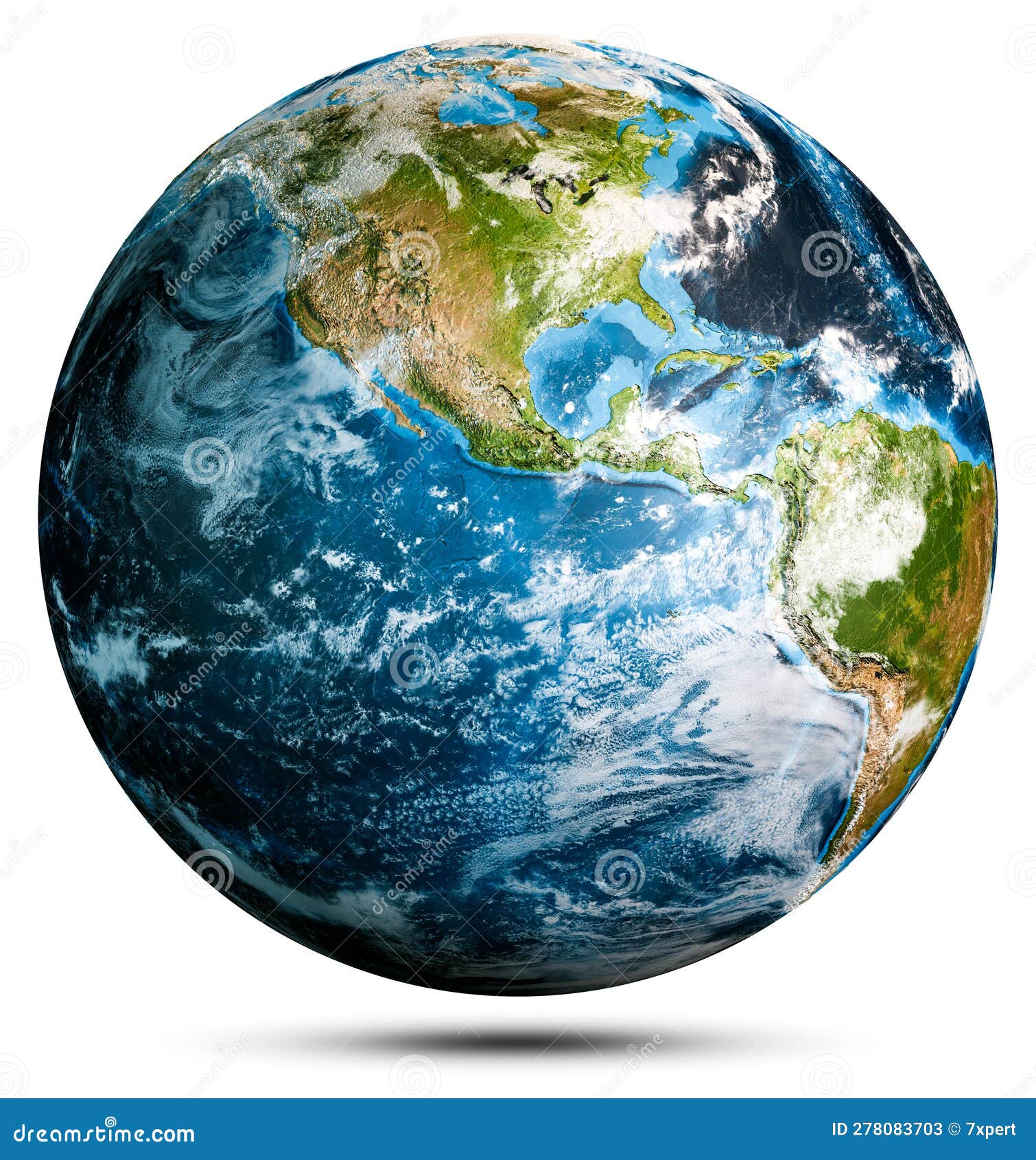 World map planet Earth stock illustration. Illustration of planet ...