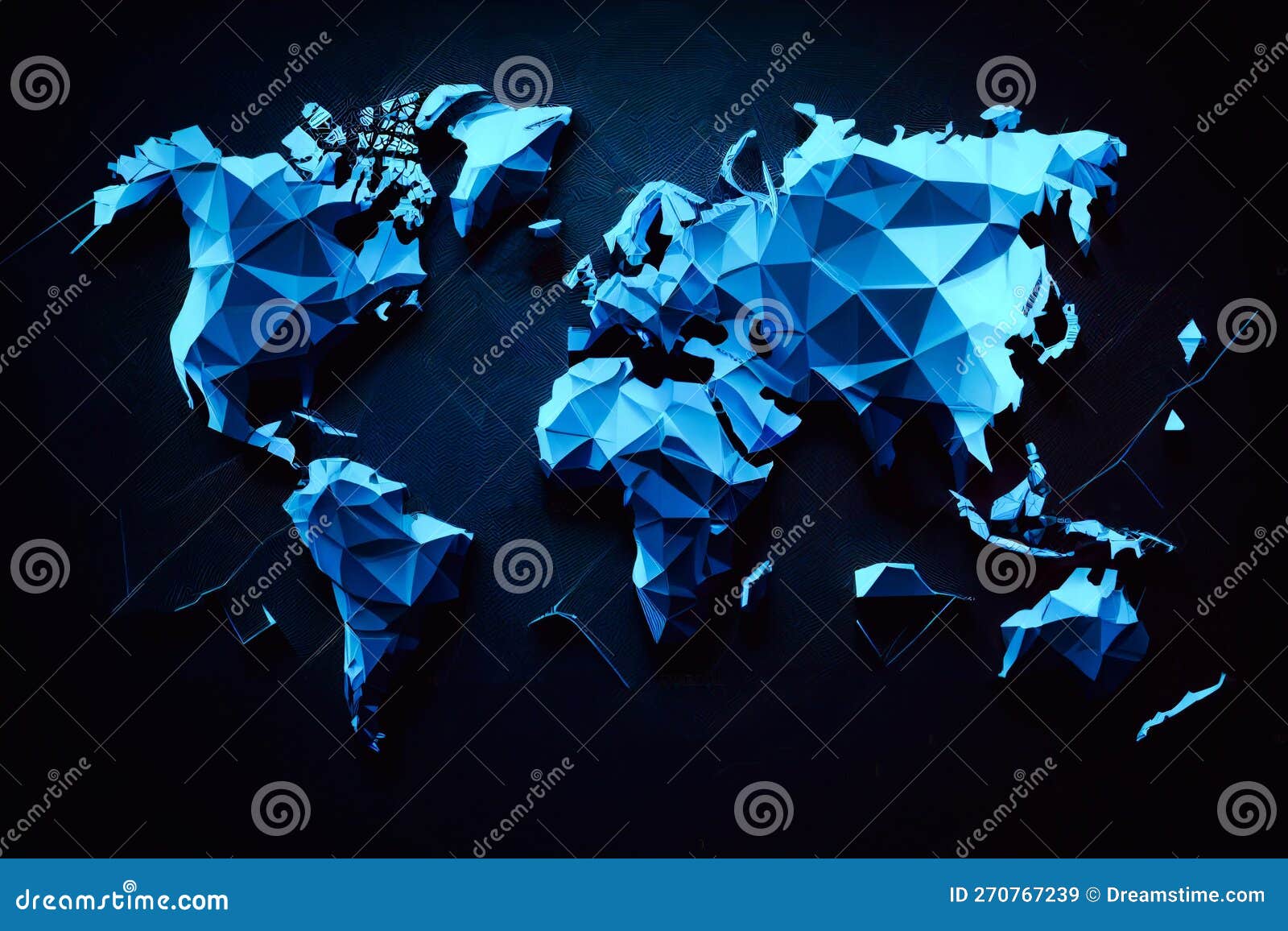 World Map Point, Line, Composition, Representing the Global, Global ...